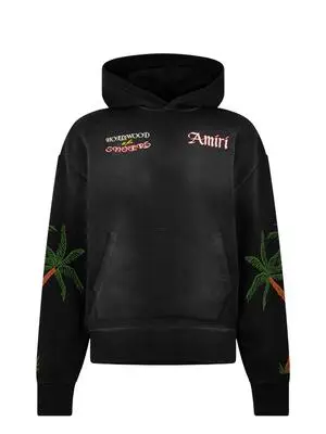 Amiri Over-the-head Hoodie - Black
