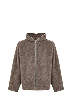 Our Legacy Fully Zip-up Knit Hoodie No