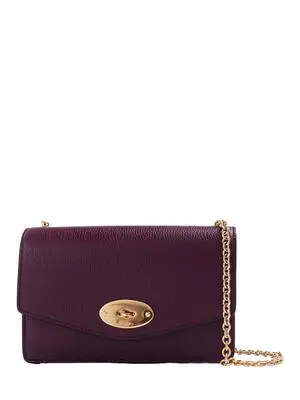 Mulberry Small Crossbody Bag With Turn Lock - Red