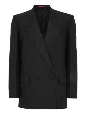 Gucci Double-breasted Blazer - Black