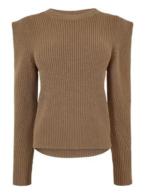 Hugo Boss Crew-neck Knit Sweater - Brown