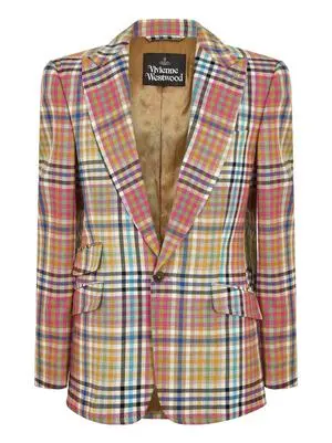 VIVIENNE WESTWOOD Single-breasted Blazer - Multicolor