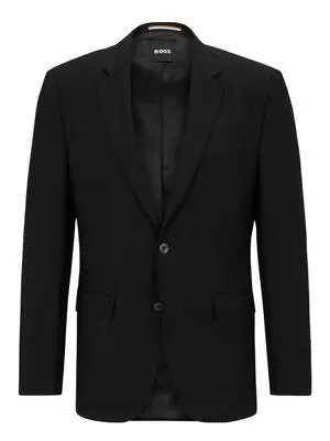 Hugo Boss Single-breasted Blazer - Black