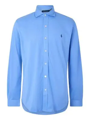 Polo Ralph Lauren Cotton Jersey Shirt Blue