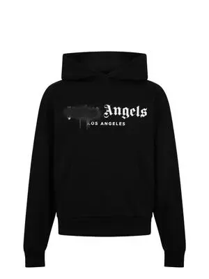 Palm Angels Palm Spray Hoody Sn00 - Black