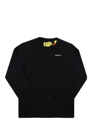Off-White Long Sleeve T-shirt - Black