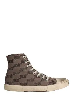 Balenciaga High Top Sneakers - Brown