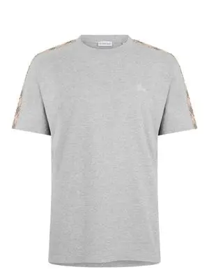 Burberry Solid Color T-shirt - Gray