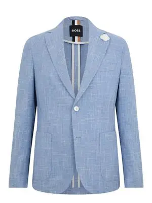 Hugo Boss Hbb C Hanry Suit Jacket - Blue