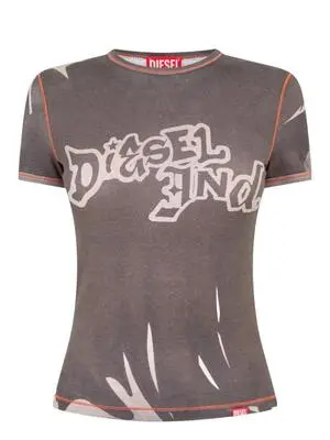 DIESEL® T-grafi Short-sleeve T-shirt - Gray
