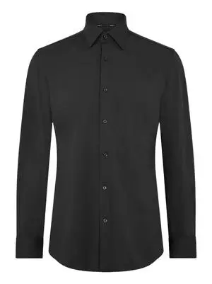 Hugo Boss P Hank Kent Long Sleeve Oxford Shirt - Black