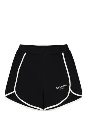 Balmain Logo Shorts - Black