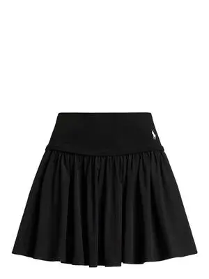 Polo Ralph Lauren Pleated Mini Skirt - Black
