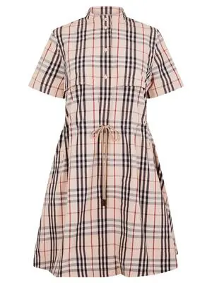 Burberry Check Shirt Dress - No