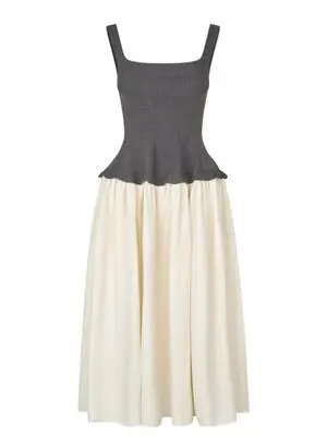 Stine Goya Corset Maxi Dress - White