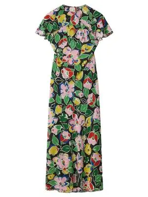 Rixo Aryella Dress Ld61 - Multicolor