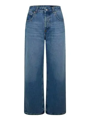 Jacquemus Mid-rise Straight Leg Jeans - Blue