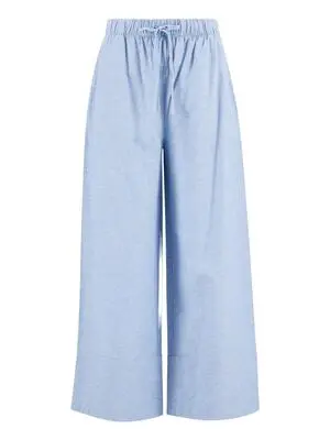 Barbour Wide-leg Casual Pants - Blue
