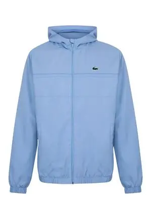 Lacoste Hooded Zip-up Casual Jacket - Blue