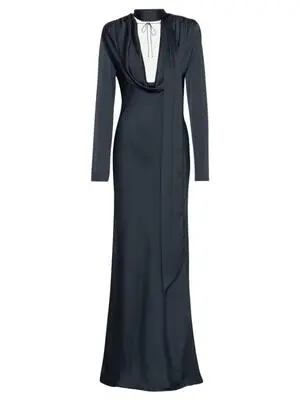 ROTATE BY BIRGER CHRISTENSEN Owina M Long Maxi Dress - Black