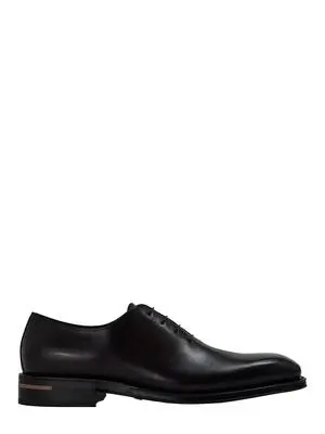 Hugo Boss Classic Lace-up Oxford Shoes - Black
