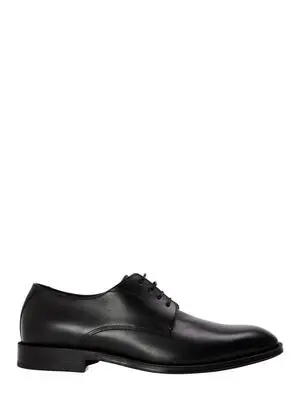 Hugo Boss Lace-up Derby Shoes - Black