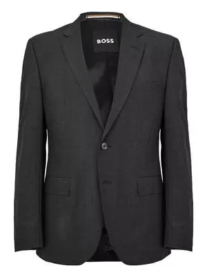 Hugo Boss H-jasper Luxury Suit Jacket - Black