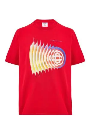 Casablanca Printed T-shirt - Red