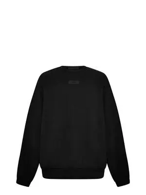 Fear Of God Crew Neck Long-sleeved Sweatshirt - Black