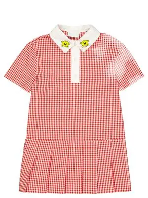Gucci Gingham Checked Polo Dress - No