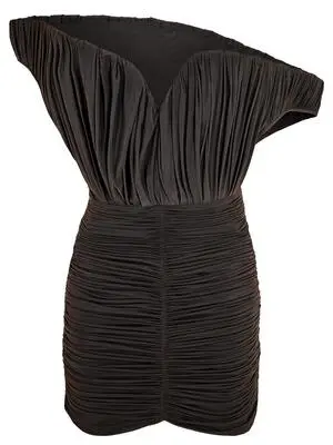 Magda Butrym Fitted Mini Dress - Black