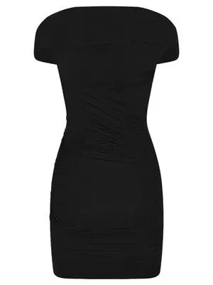 Isabel Marant Étoile Ruched Mini Dress - Black