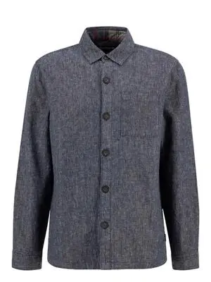 Barbour Long-sleeved Casual Shirt Jacket - Black