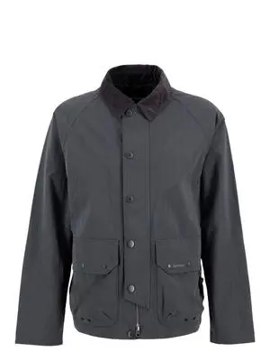Barbour Long-sleeved Utility Jacket - Black