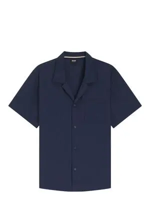 Hugo Boss Short-sleeved Shirt - Blue