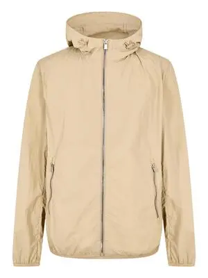 Hugo Boss Hooded Zip-up Jacket - Nude