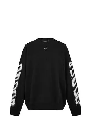 Off-White Crew Sweatshirt  Black