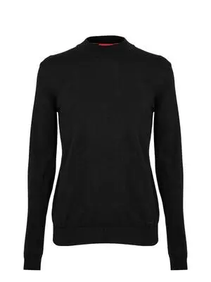 Hugo Boss High-neck Sweatshirt - Black