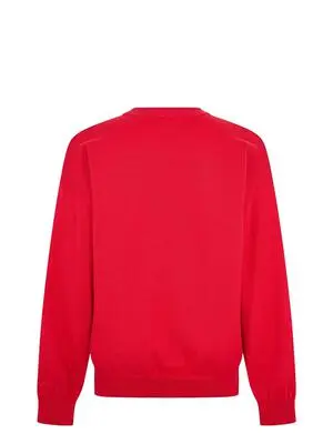 Hugo Boss Simple Crew Neck Sweatshirt - Red