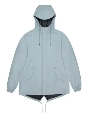 Rains Rains Long-Sleeved Hooded Casual Jacket Gray