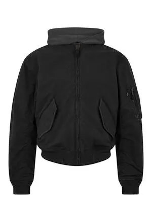 BALENCIAGA Balenciaga Hooded Bomber Jacket