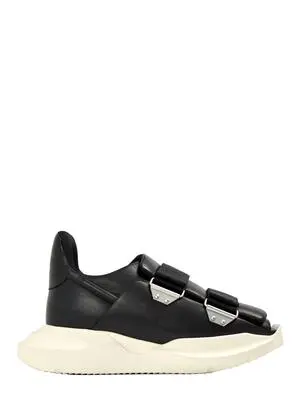 Rick Owens Low-top Trainers With Buckled Straps - Black