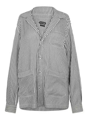TOM FORD Tom Ford Long Sleeve Printed Shirt White