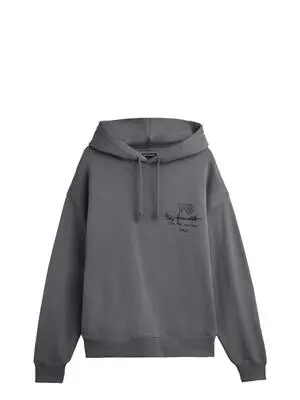 Y3 Loose-fit Pullover Hoodie - Grey