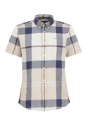 Barbour Short-sleeved Plaid Shirt - No