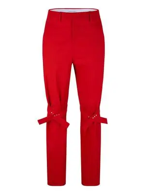 BOTTEGA VENETA Bottega Veneta Straight-Leg Trousers With Tie Detail