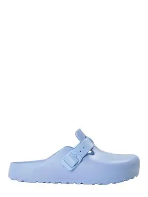 BIRKENSTOCK Birkenstock Buckled Clog Slip-Ons Blue