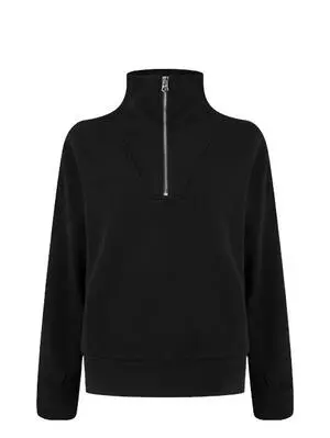 Varley Varley Hawley Half Zip Sweatshirt Black