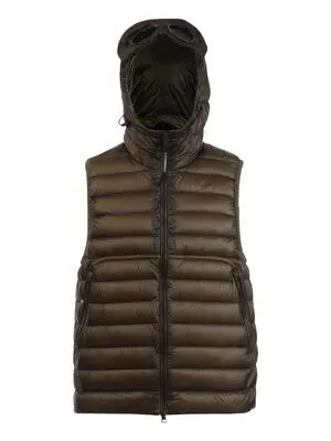 C.P. COMPANY D.d. Shell Goggle Down Gilet - Black