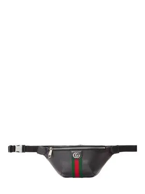 Gucci Leather Belt Bag - Black